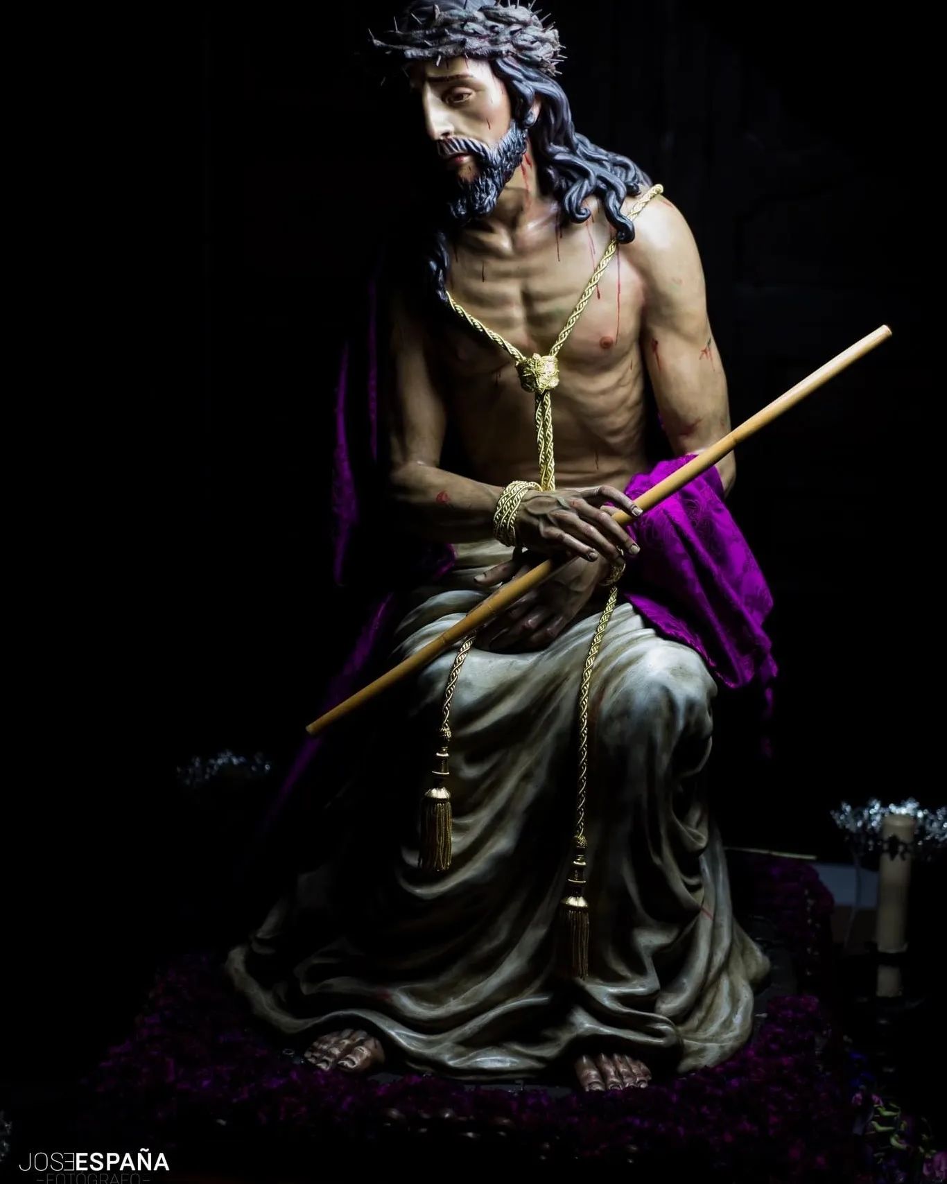 El Coronado de Espinas procesiona este domingo en el Vía Crucis ...